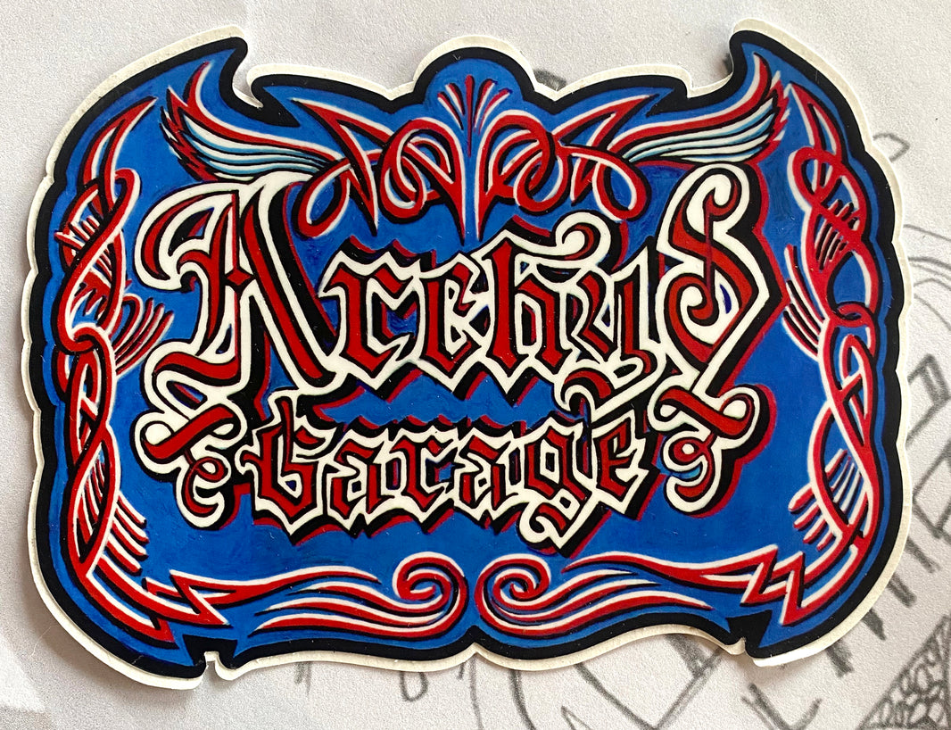 ARCHY’S GARAGE: STICKERS – Archy's Garage